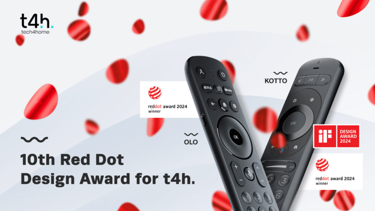 We design, develop and deliver remote control solutions - t4h (Tech4home)