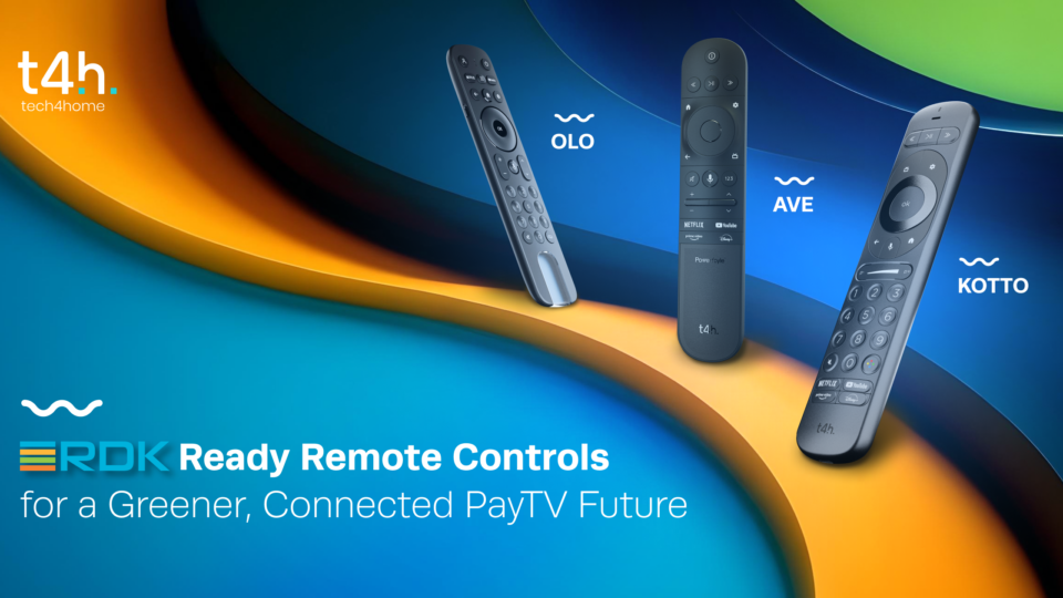 We design, develop and deliver remote control solutions - t4h (Tech4home)