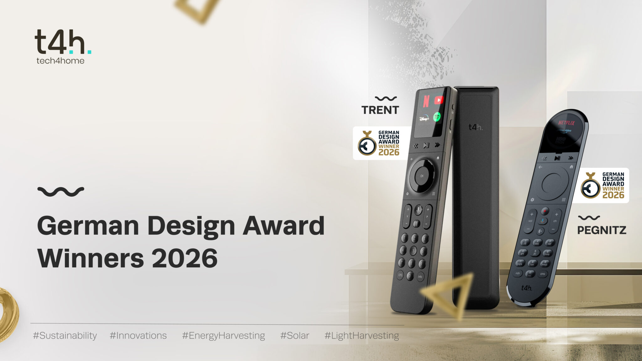 We design, develop and deliver remote control solutions - t4h (Tech4home)